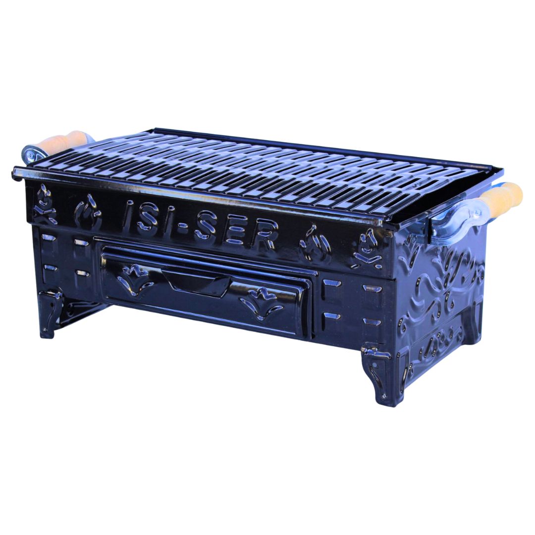 Turkish Enamel BBQ Grill 31x53 - Albazaar Market