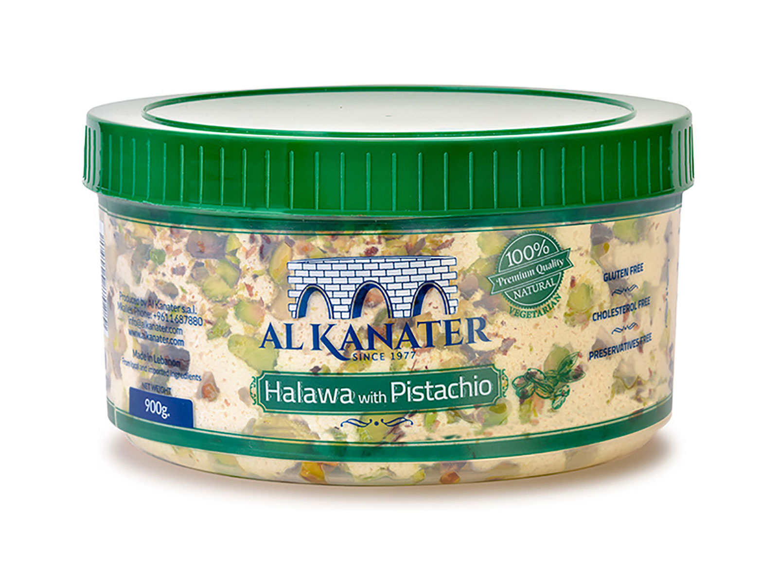 Al Kanater Halawa with Pistachio 900g – Albazaar Market