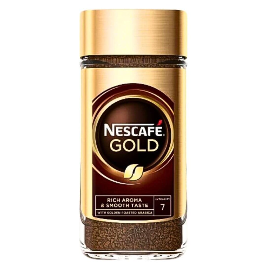 Nescafé Gold Rich Aroma & Smooth Taste with Golden Roasted Arabica 200g ...