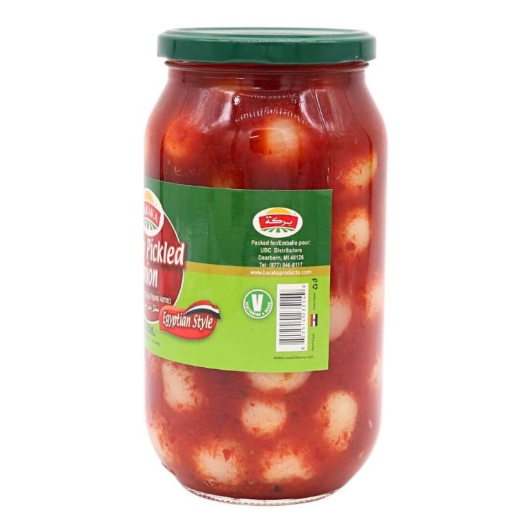 Spicy Pickled Onions Egyptian Style 32oz Baraka Baraka Foods - Albazaar ...