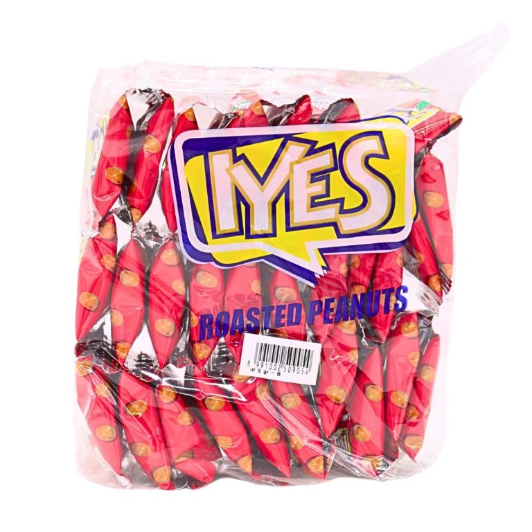 IYES Roasted Peanuts Chilli Flavor 5gx30Pack - Albazaar Market