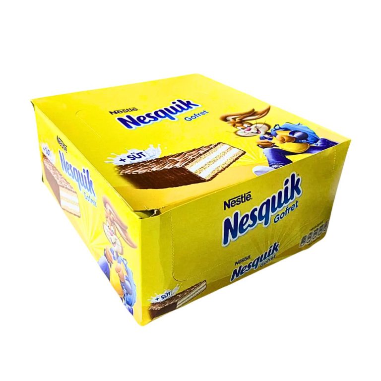 Nesquik Gofret Milk Chocolate Wafer Bar - 26.7g X 30 Pack - Albazaar Market
