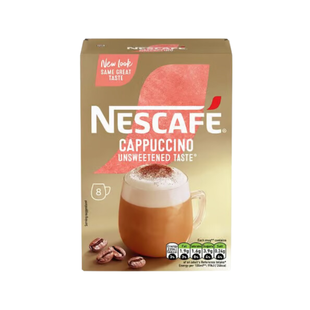 Nescafe Cappuccino Unsweetened 113.6g - Albazaar Market