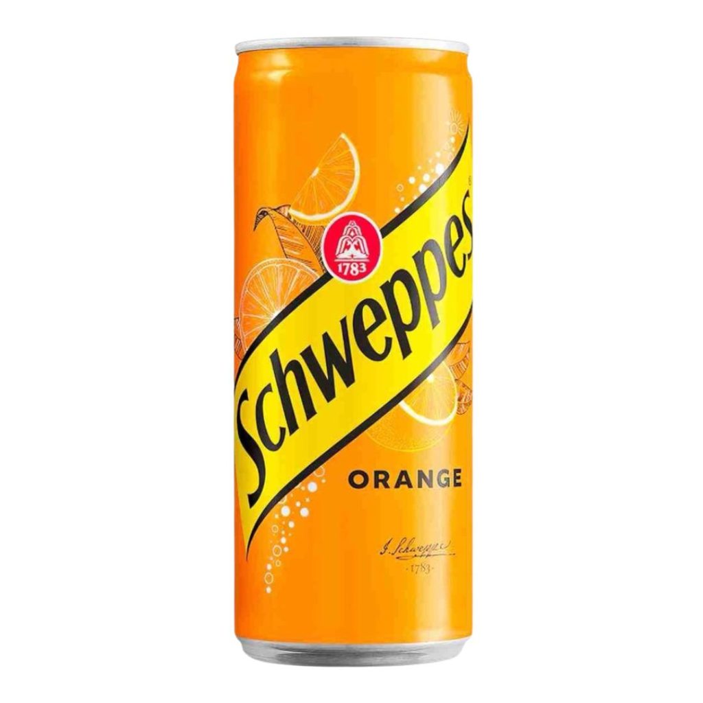 Schweppes Orange Soda 330ml - Albazaar Market